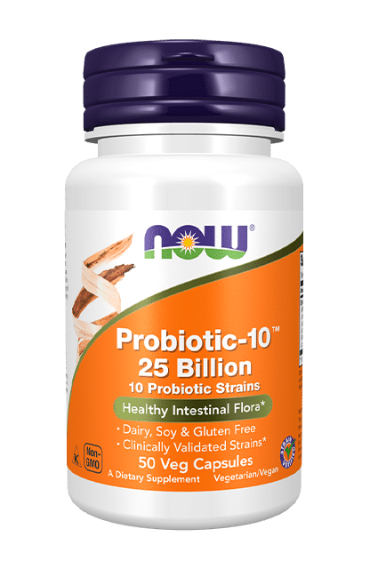 Probiótico Now Foods 50 Cápsulas - Original Suplements